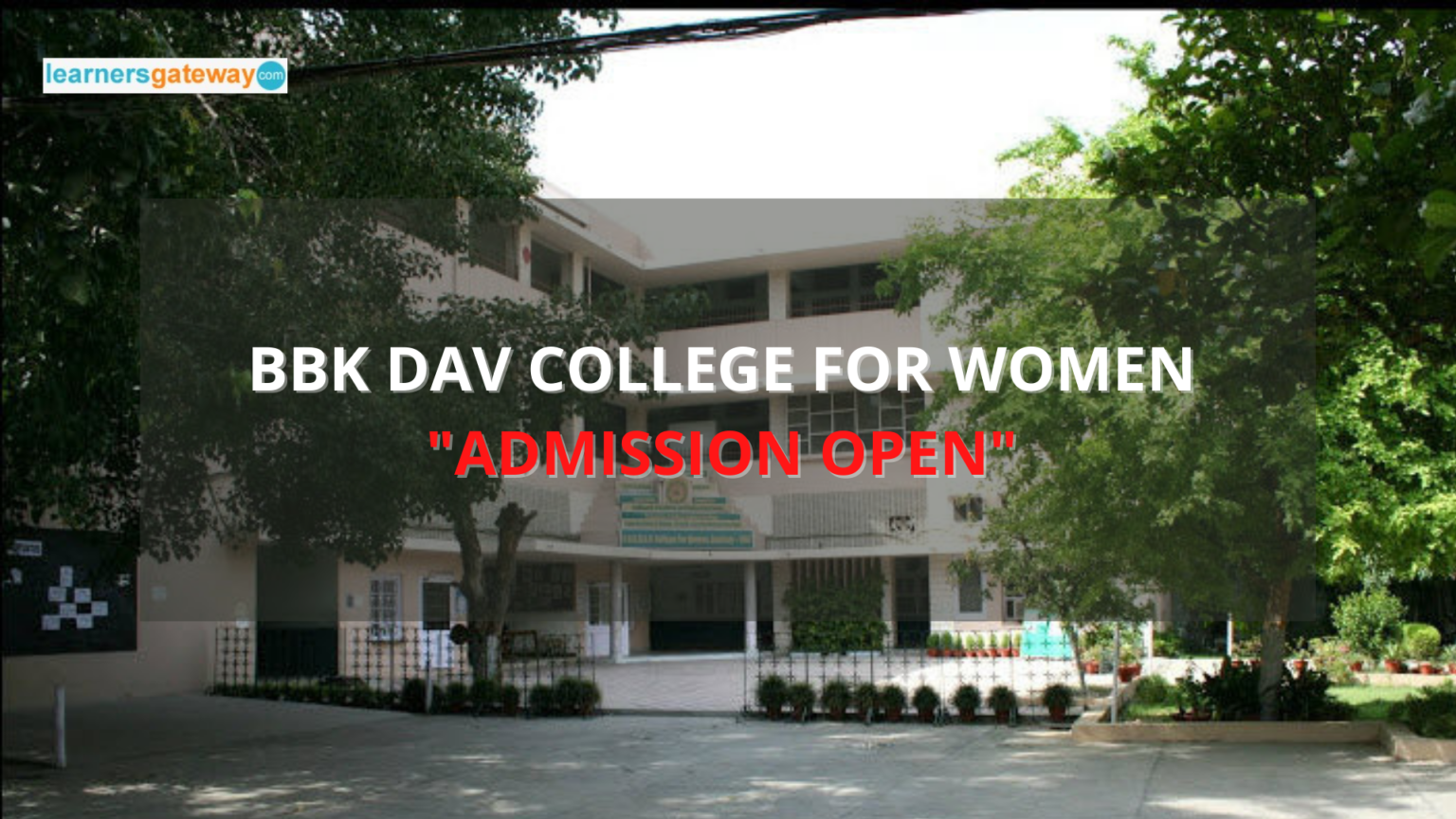 BBK DAV College for Women, Amritsar - Admission, Ranking, Courses ...